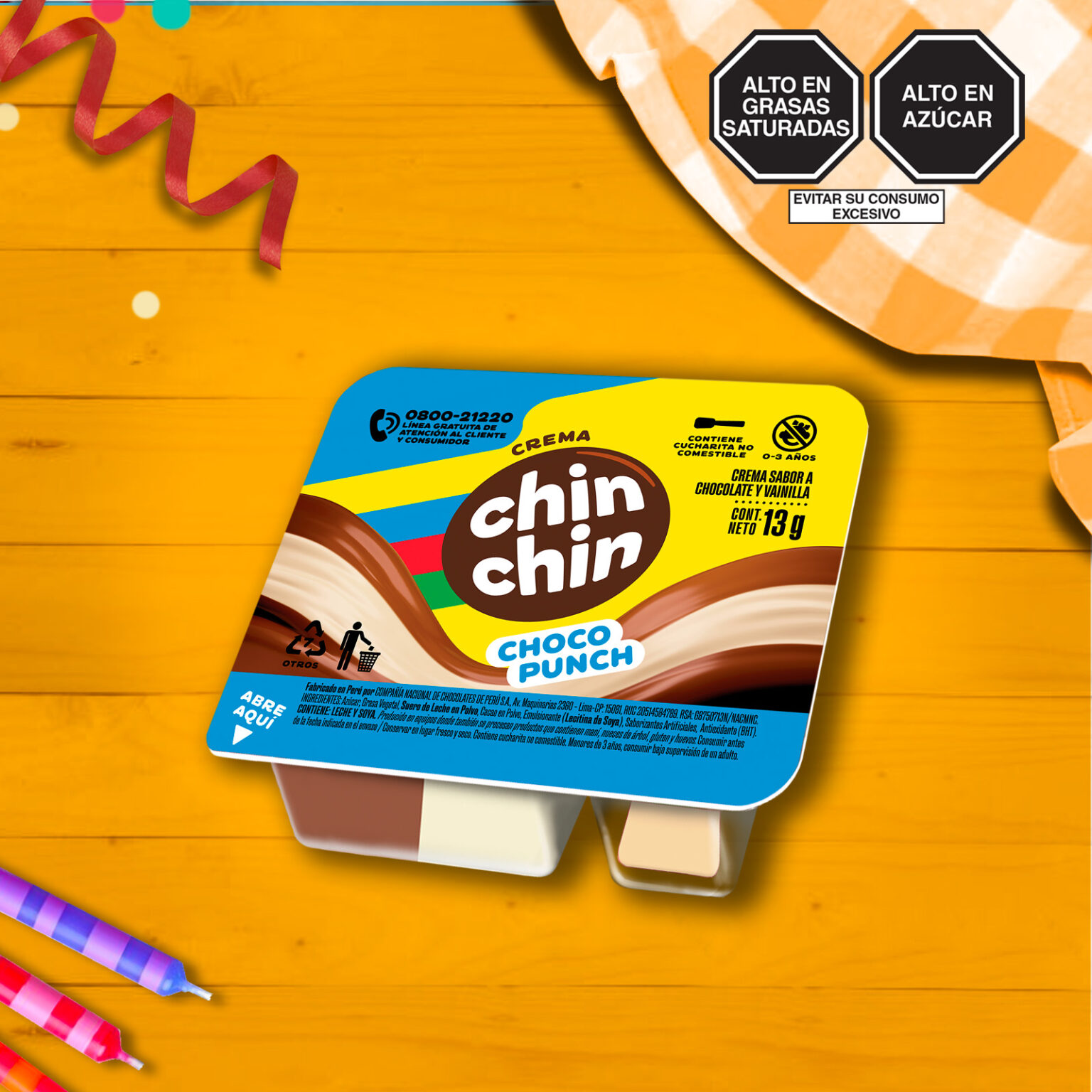 Chin chin - Compañía Nacional de Chocolates